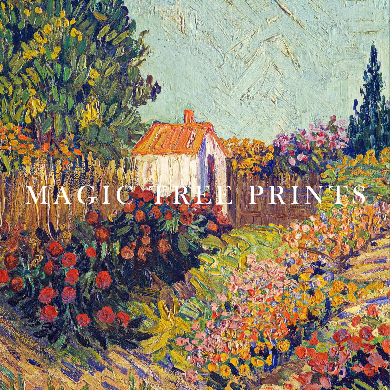 Madhubani Flowers - Magic Tree Prints