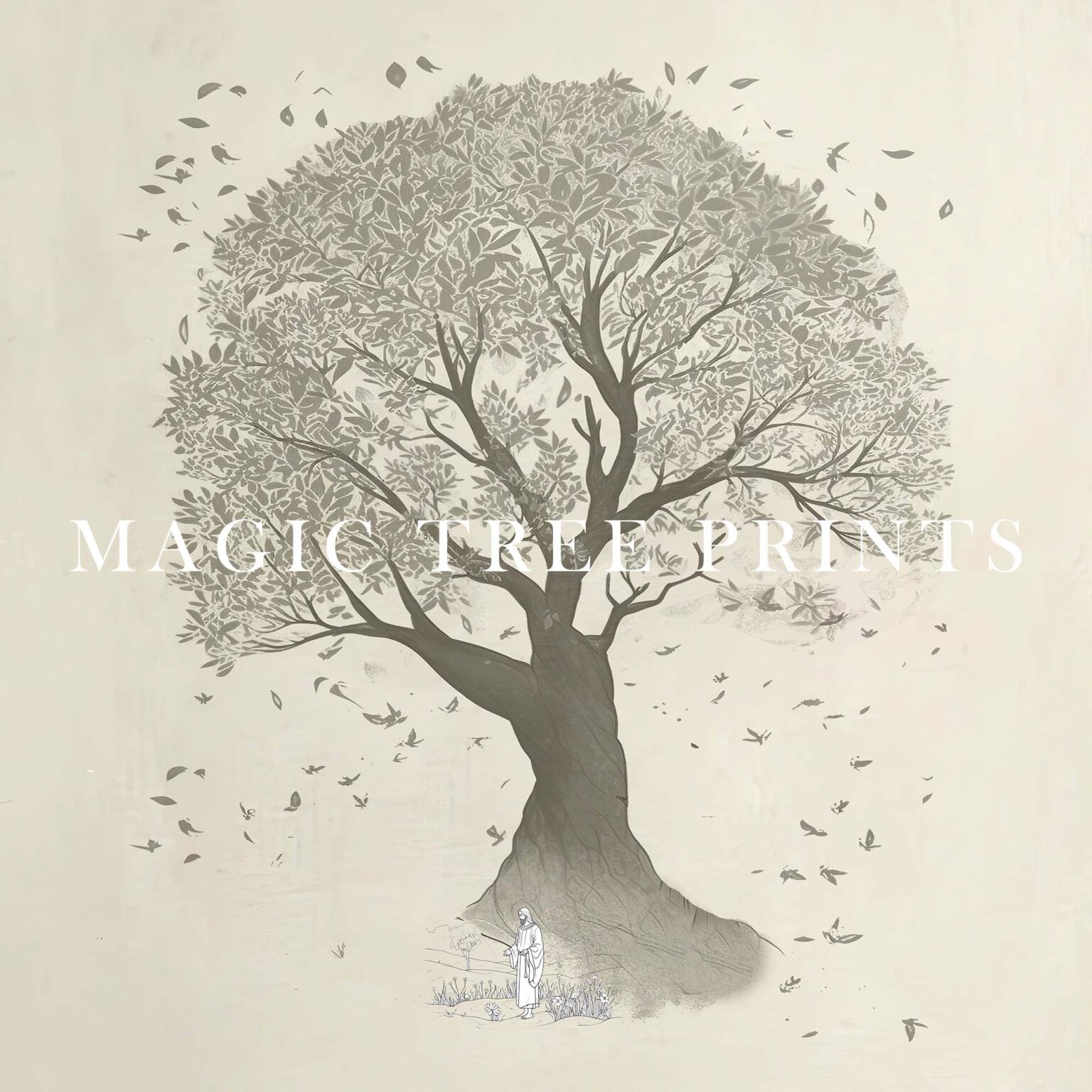 Jesus Leaves The 99 - Beautiful Christian Art Prints