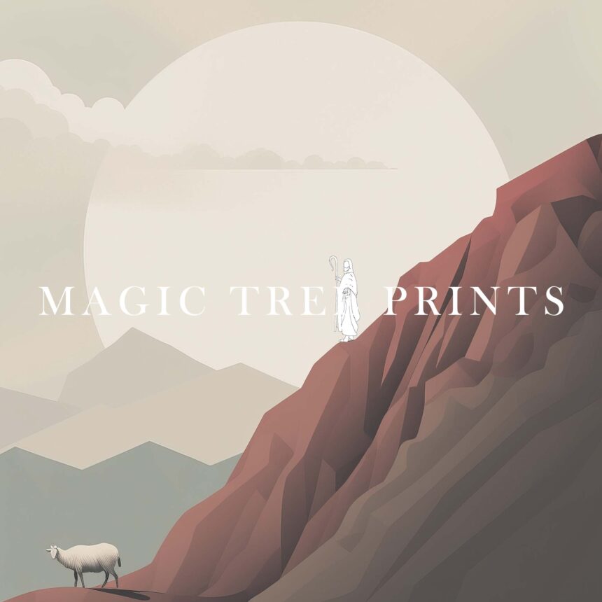 Moses Exodus - Beautiful Christian Art Prints