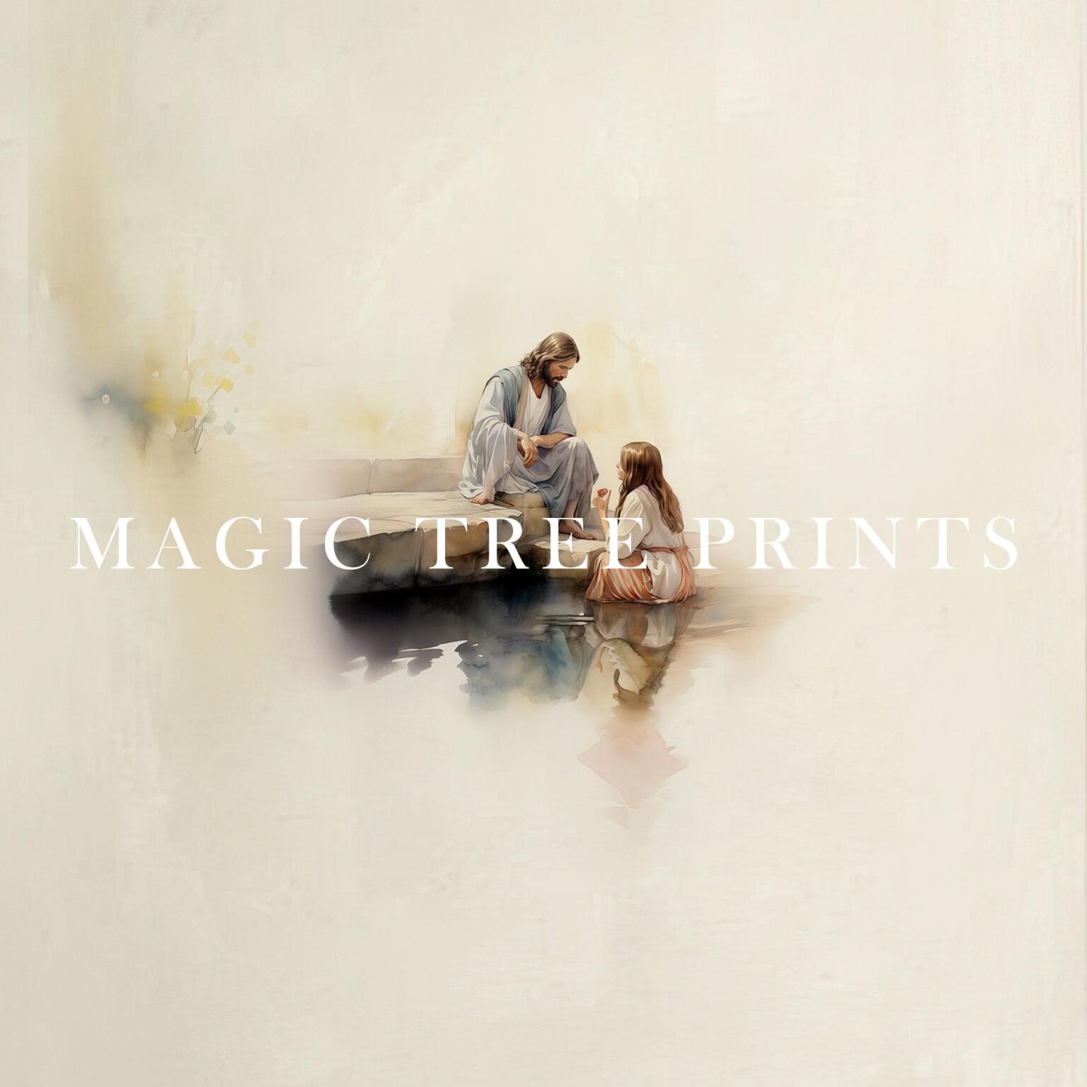Jesus Listening - Magic Tree Prints