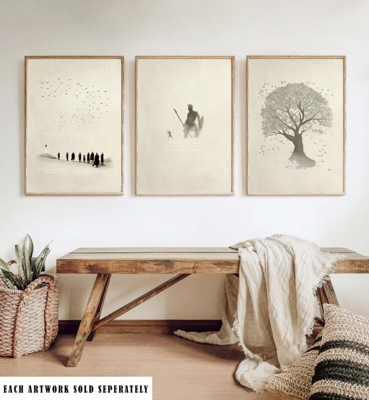 David And Goliath - Magic Tree Prints